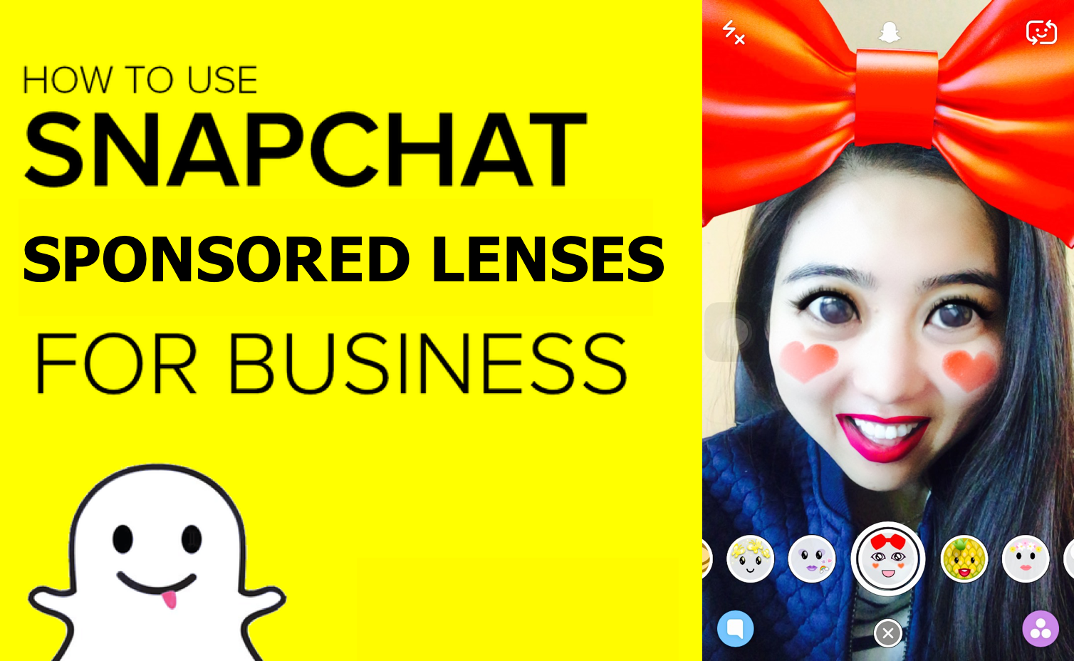 Creating Snapchat Sponsored Lenses for tourism businesses