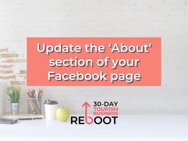 Review and update the ‘About’ section of your Facebook page | 2025 edition